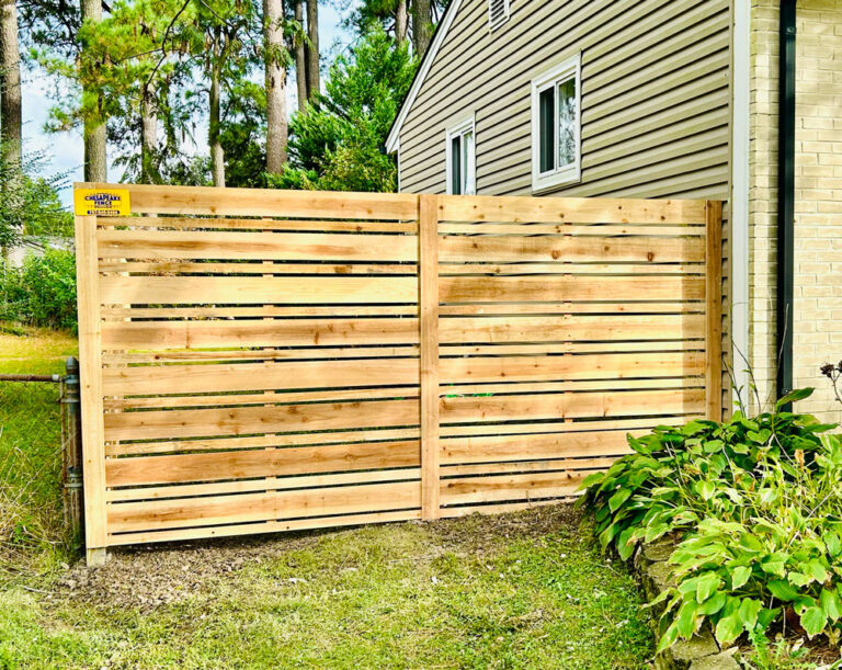 Residential Projects - Chesapeake Fence & Awning Co.